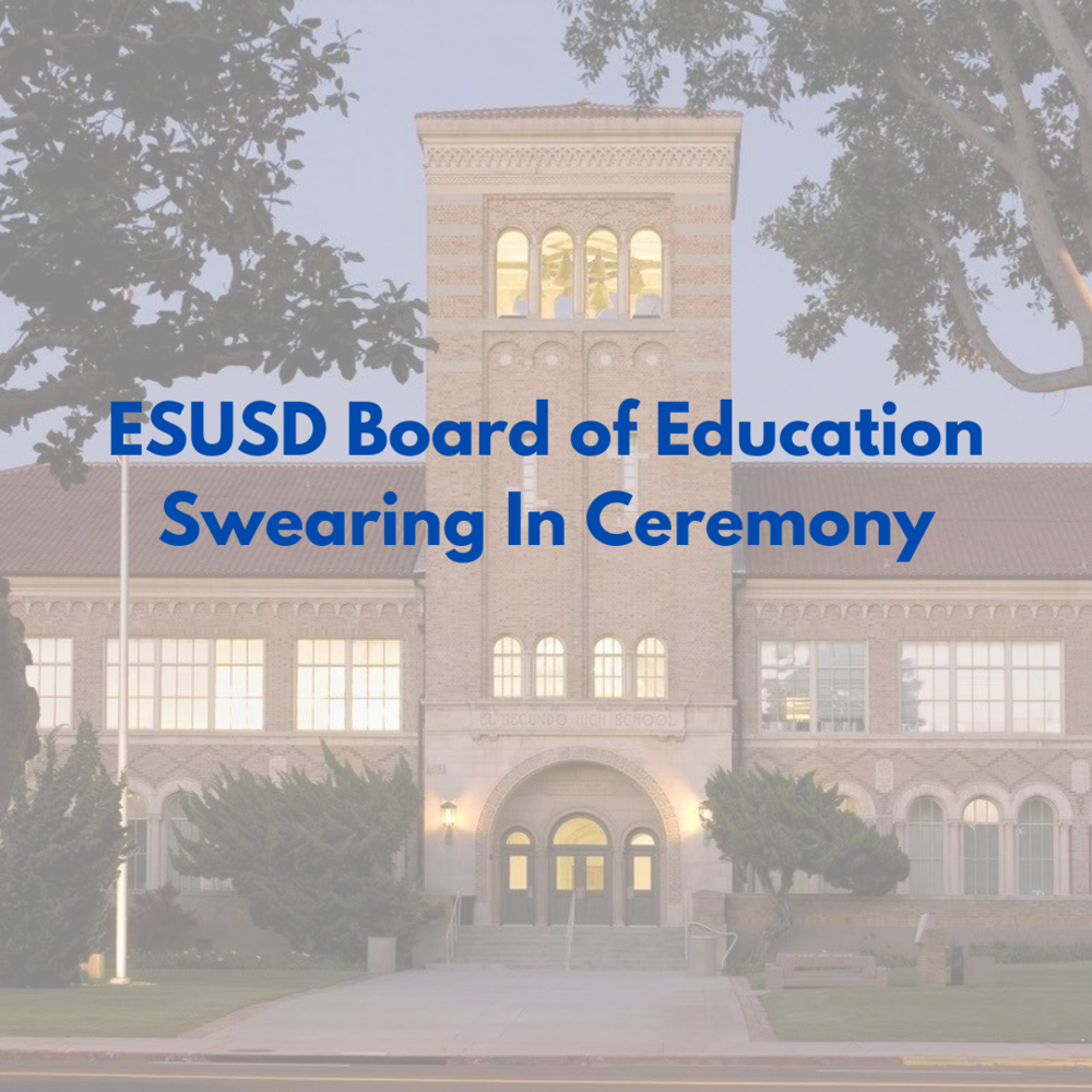 Newly Elected El Segundo Board of Education Members Take Oath of Office ...